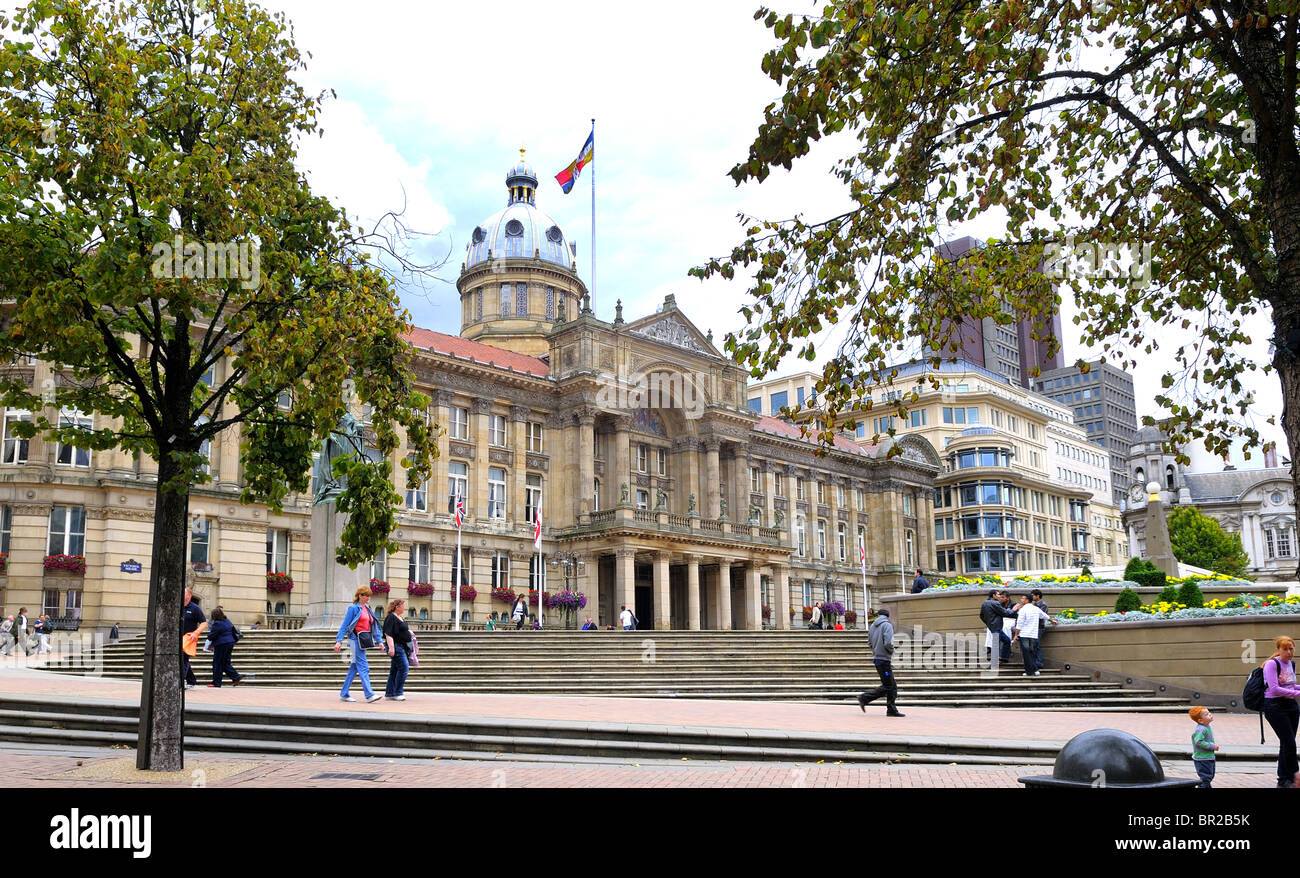 Birmingham Council House in Victoria Square Stock Photo - Alamy