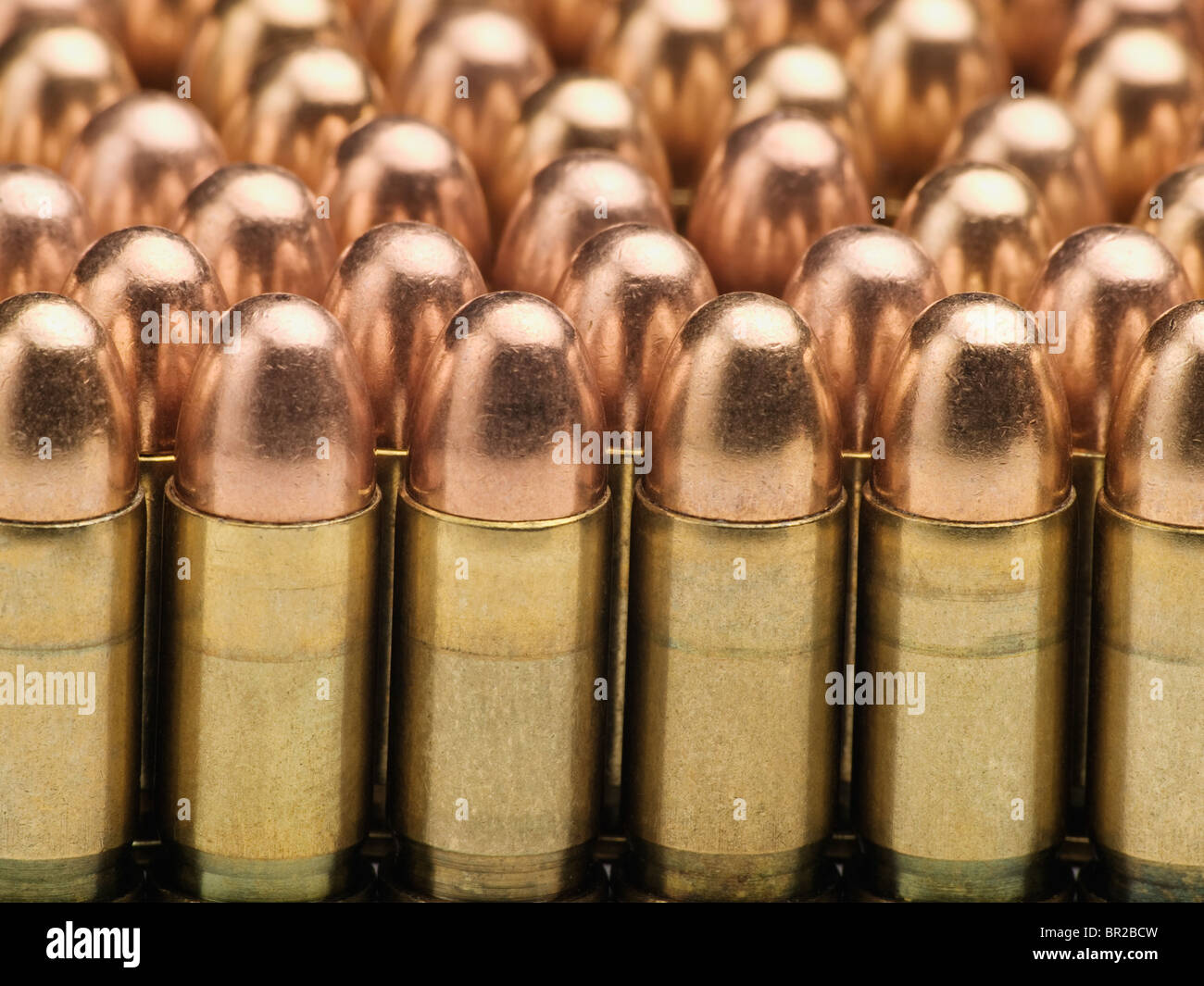 rows of bullets, useful for backgrounds and themes involving crime,war ...