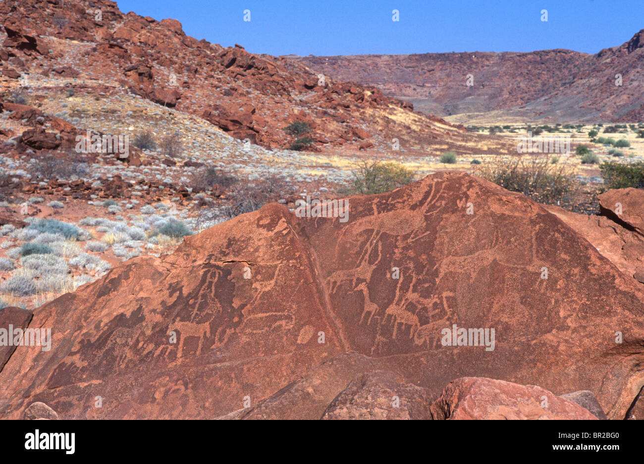 Twyfelfontain rock art site hi-res stock photography and images - Alamy