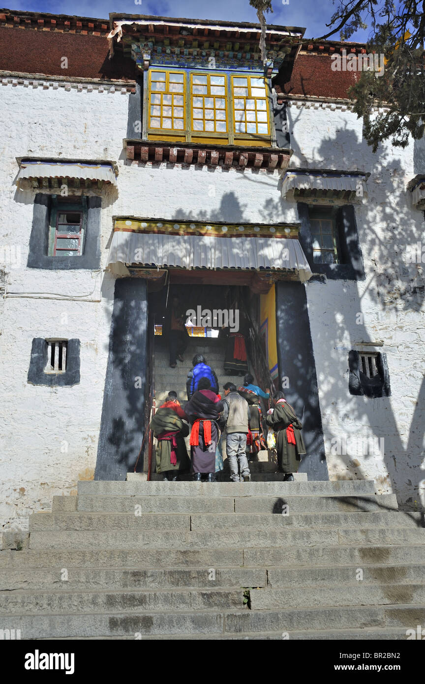 Entrance to Drepung Monastery, Lhasa, Tibet, China Stock Photo - Alamy