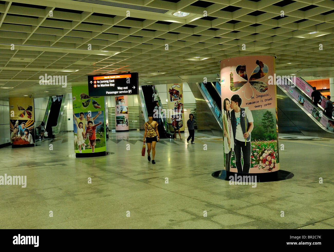 The Dohby Ghaut MRT station in Singapore Stock Photo - Alamy