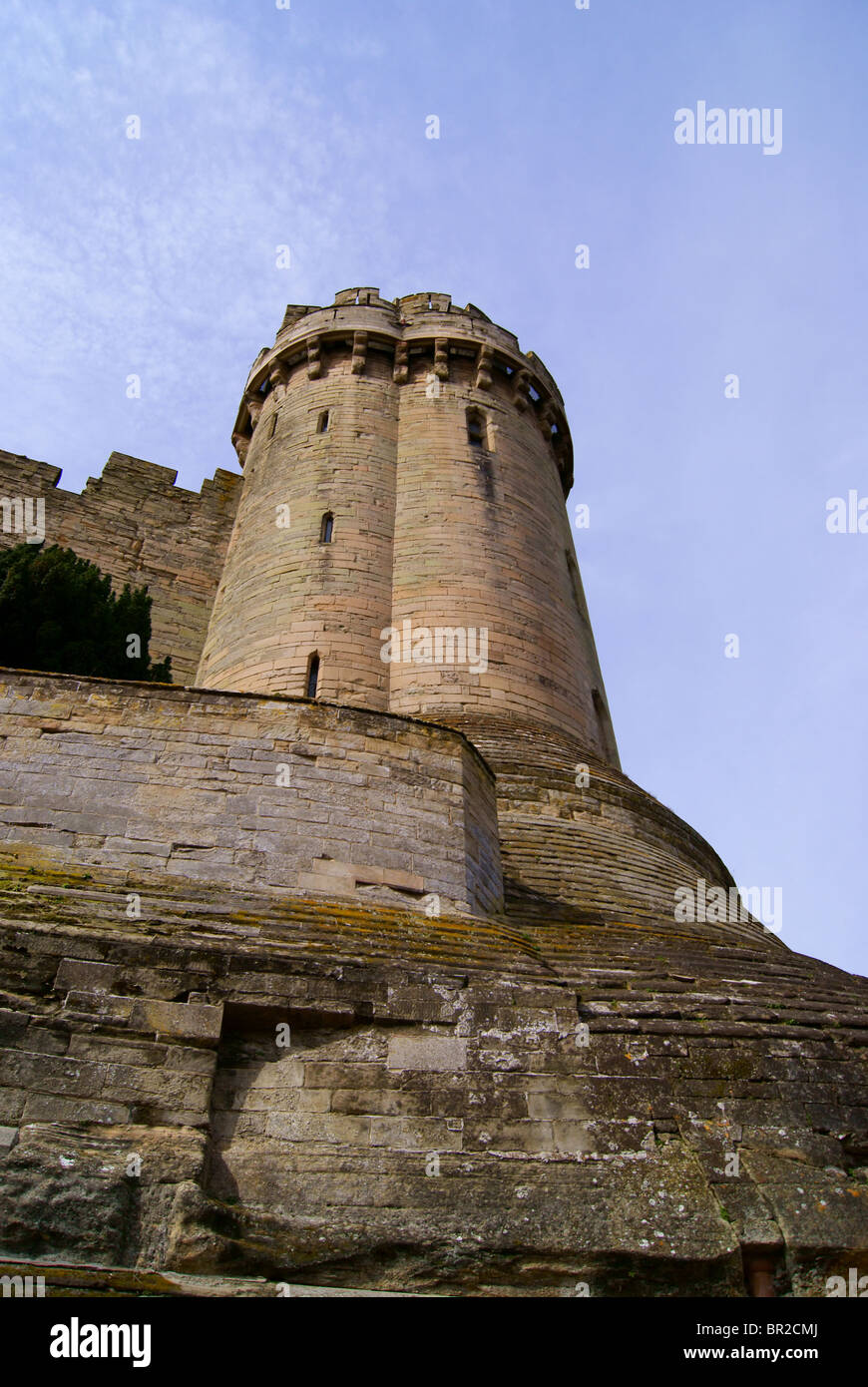 Warwick Castle Tower - Warwick Castle, Warwick Stock Photo - Alamy