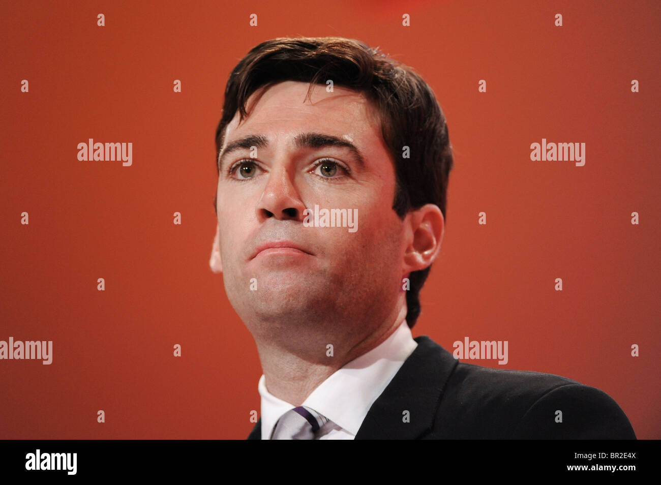 Andy Burnham MP attends the Labour Conference 2009 at Brighton, 30th ...
