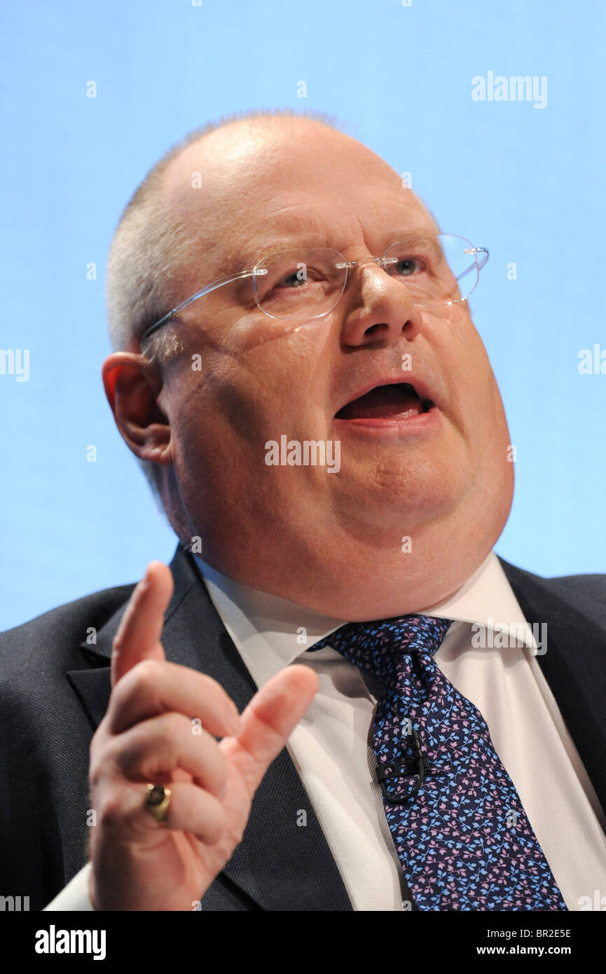 Eric Pickles, Chairman of the Conservative Party, attends the ...