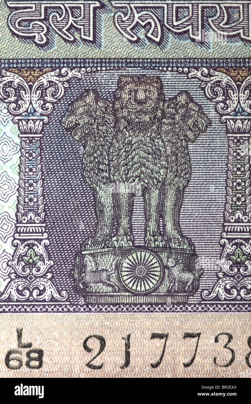 Lion emblem india hi-res stock photography and images - Alamy