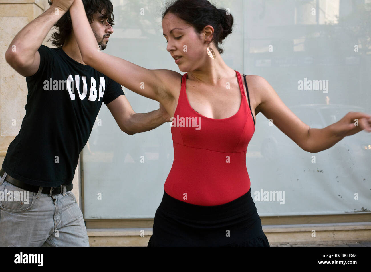Couple tango tel aviv hi-res stock photography and images - Alamy