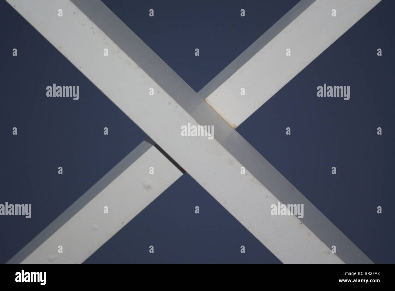 St Andrew's Cross Stock Photo - Alamy