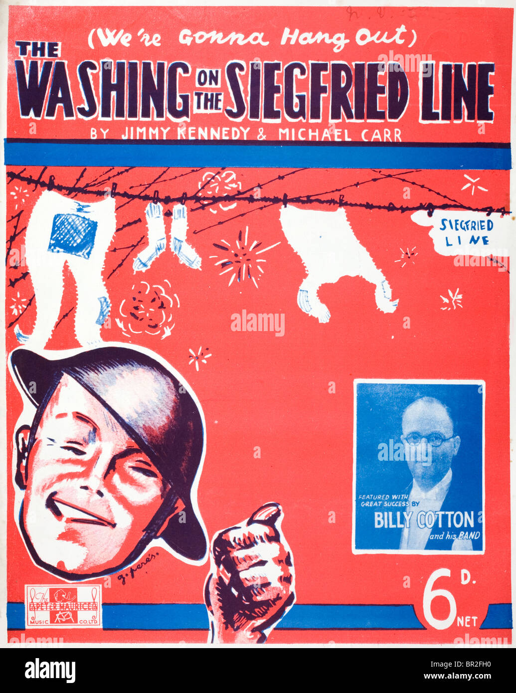 We're Gonna Hang Out the Washing on the Siegfried Line. Sheet music ...