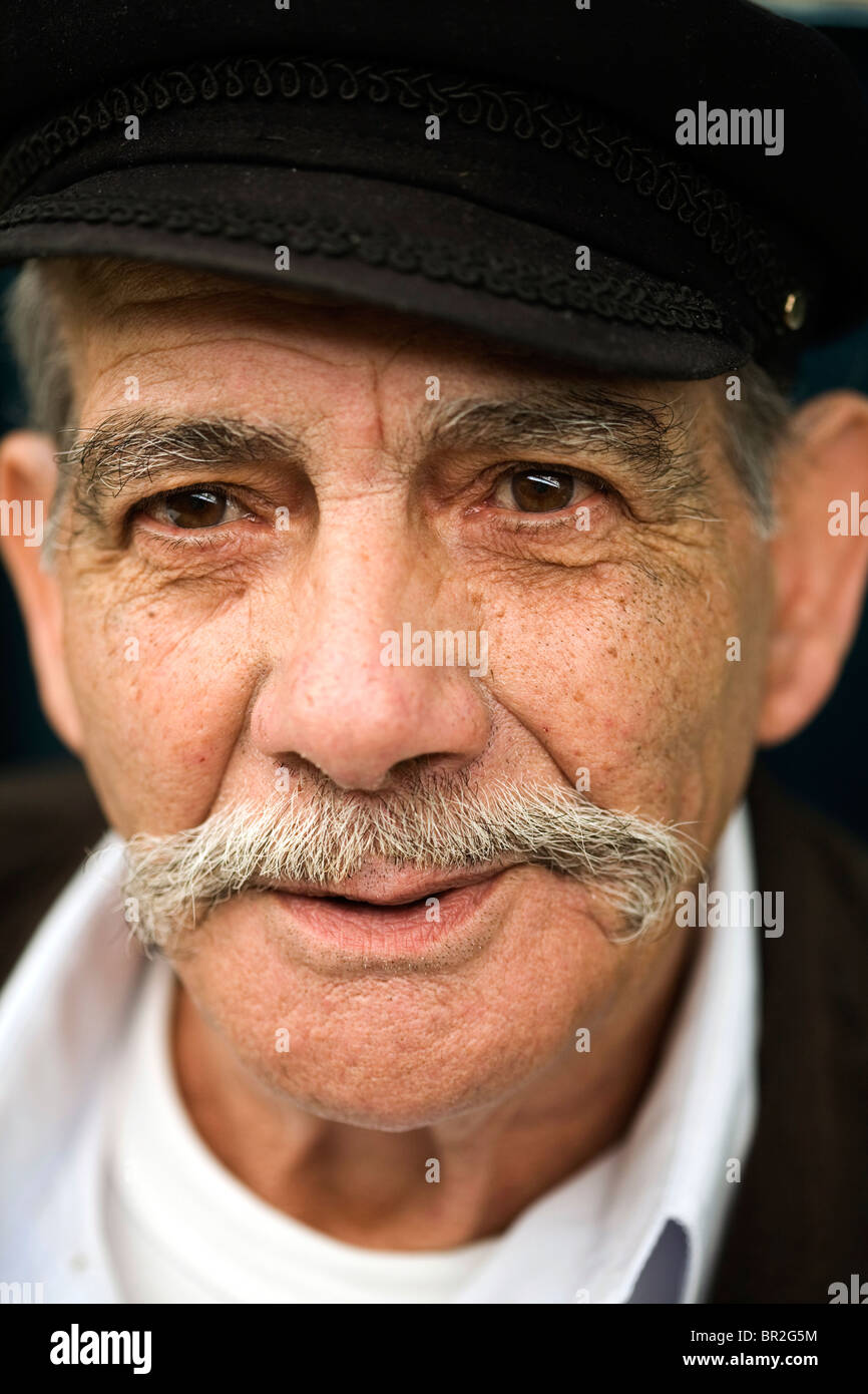 Old man with moustache hi-res stock photography and images - Alamy