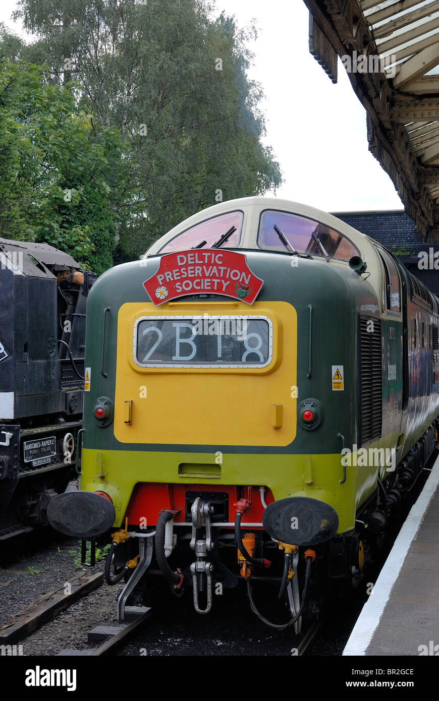 Preserved deltic diesel locomotive hi-res stock photography and images ...