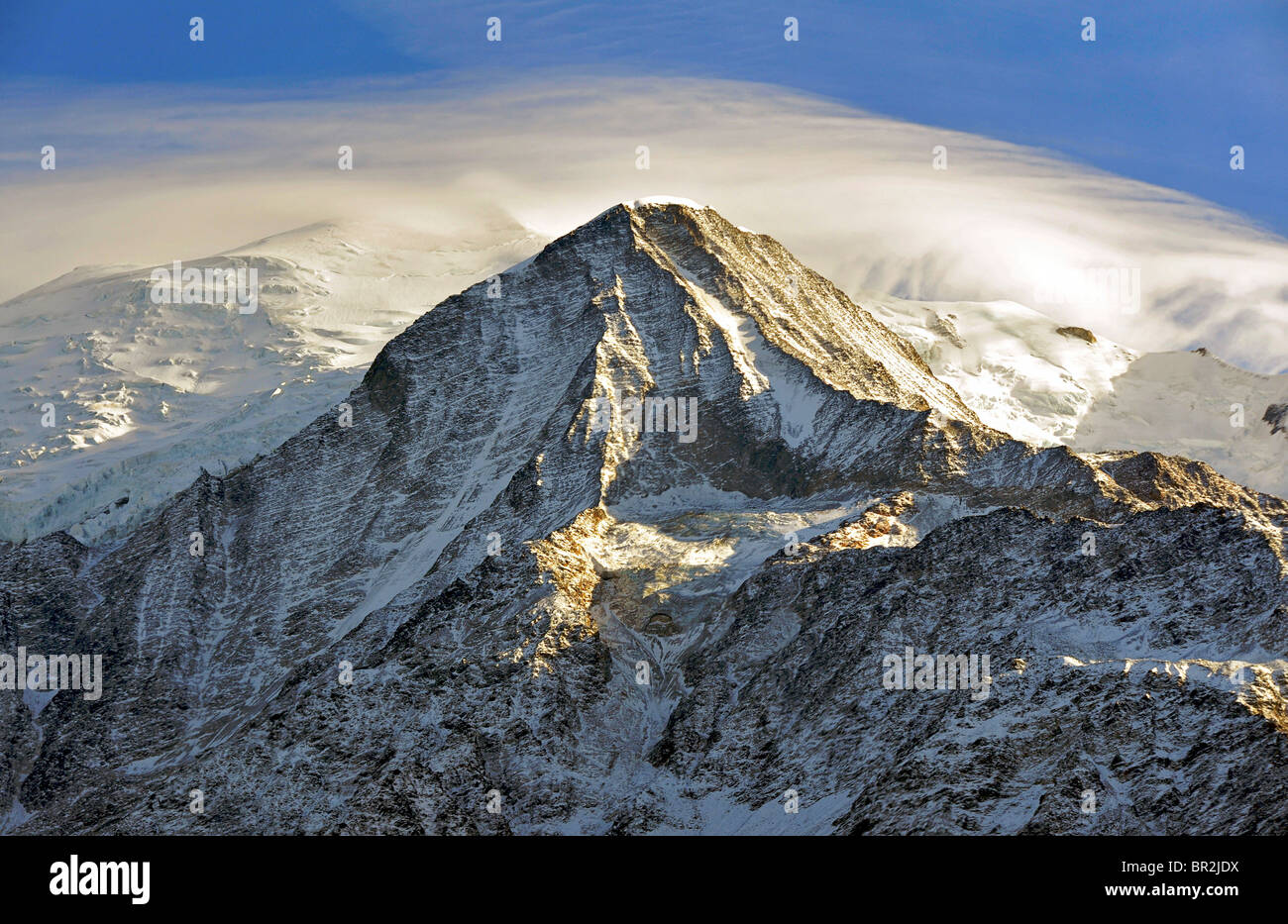 Aiguille du Goûter, Chamonix, The Alps, France Stock Photo - Alamy
