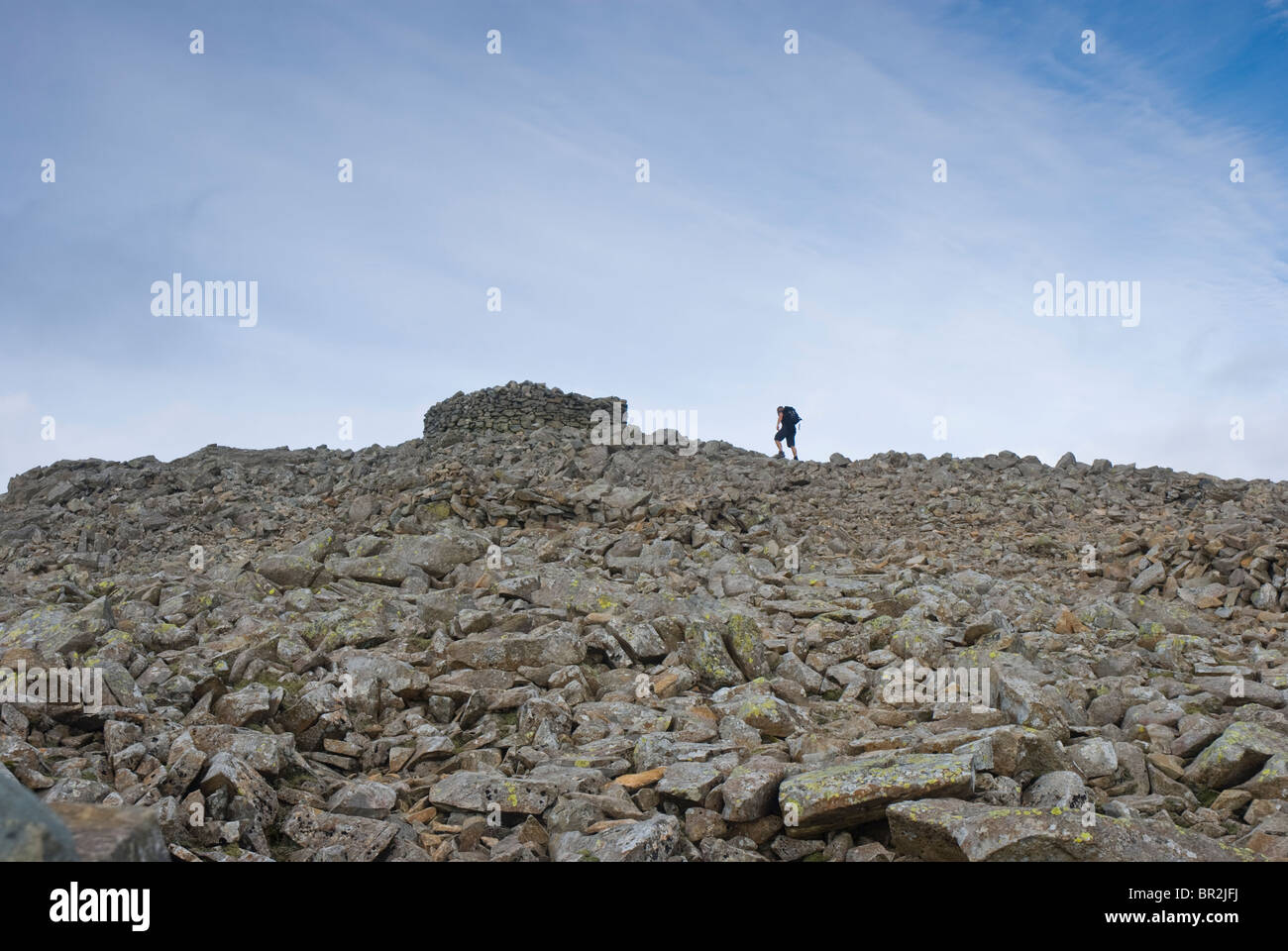 Summit of scafell pike hi-res stock photography and images - Alamy