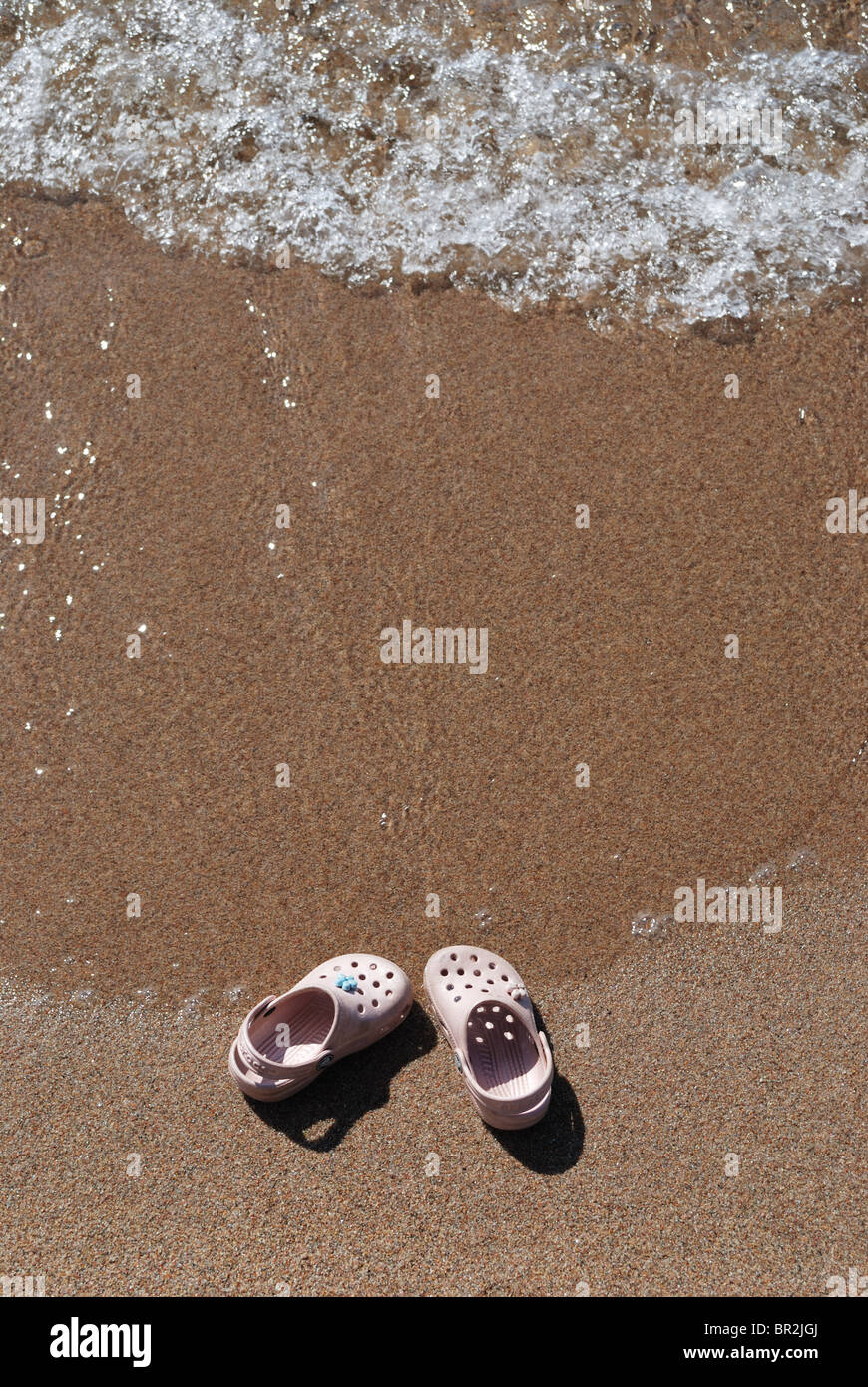 Crocs on beach hi-res stock photography and images - Alamy