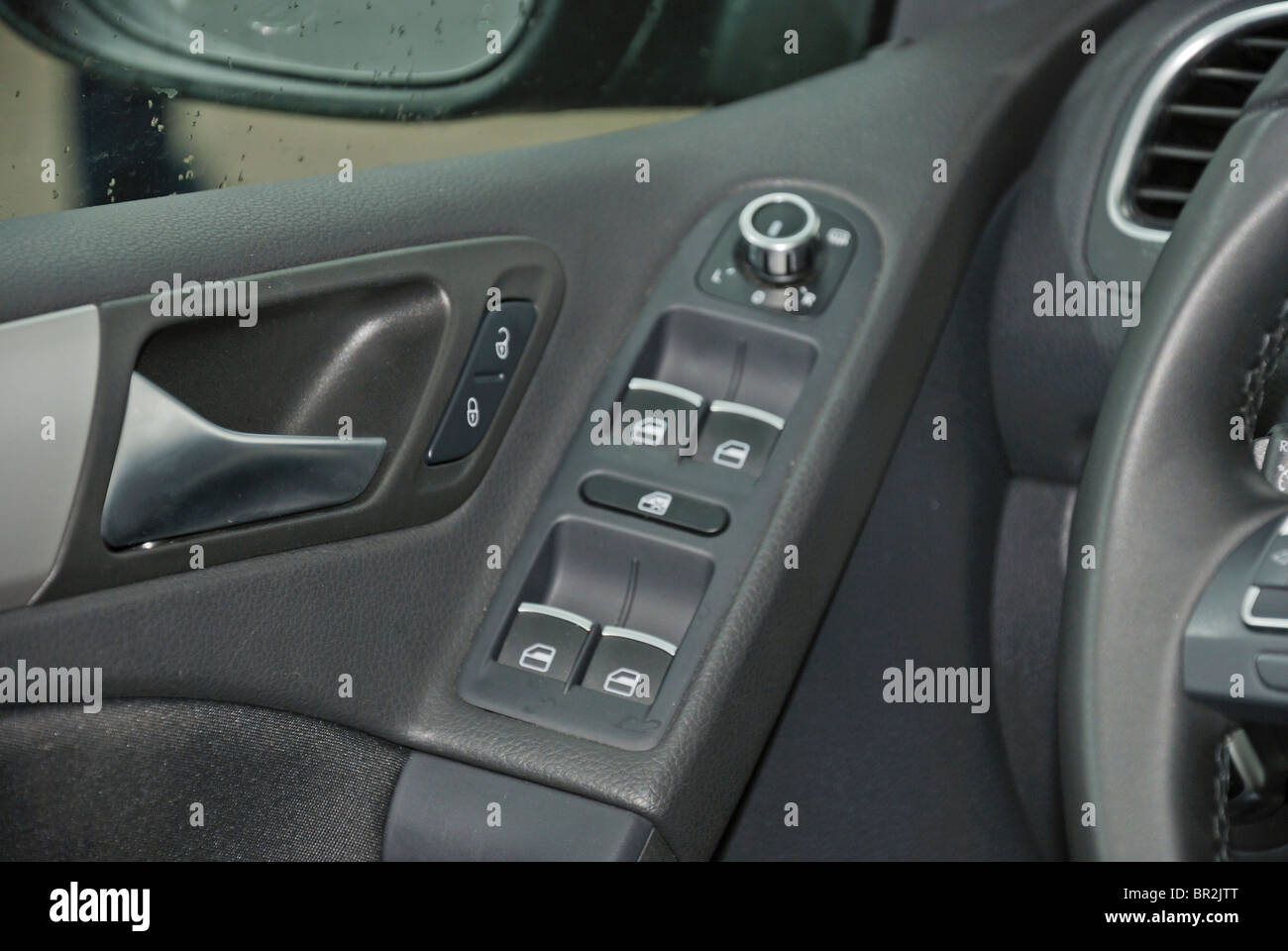 door handle and electric windows / power windows buttons and mirror ...