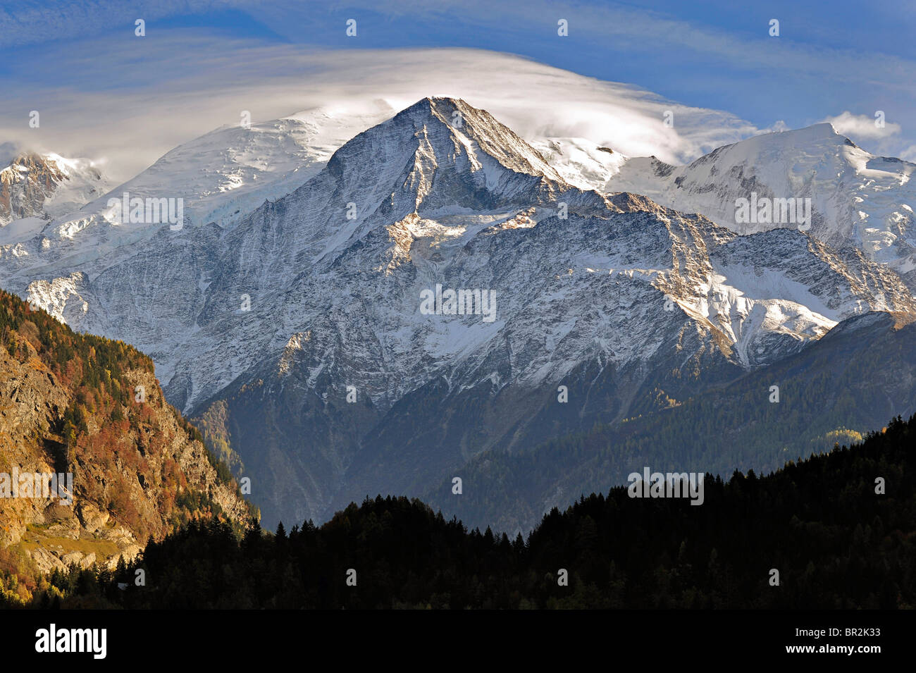 Aiguille du Goûter, The Alps near Chamonix, France Stock Photo - Alamy