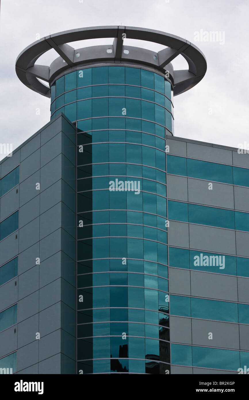 Round glass building hi-res stock photography and images - Alamy