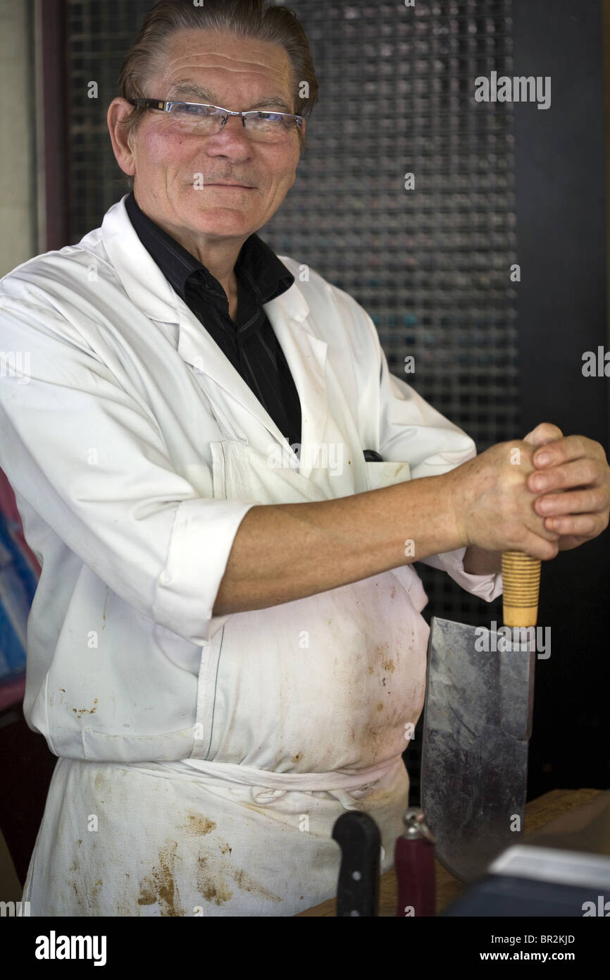 Butcher knife hi-res stock photography and images - Alamy