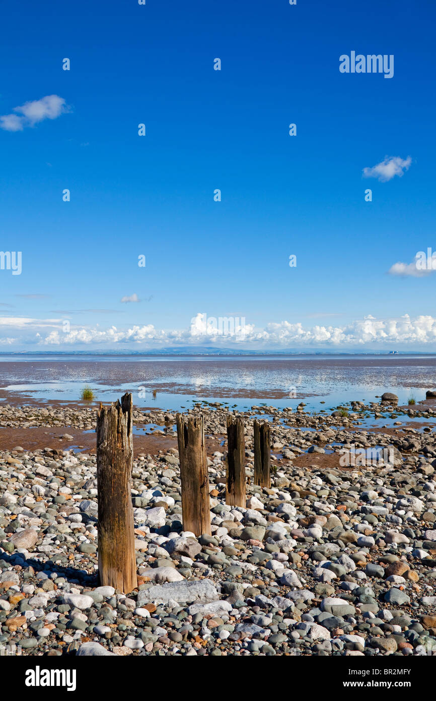 The beach at Baycliff Cumbria England UK Stock Photo - Alamy