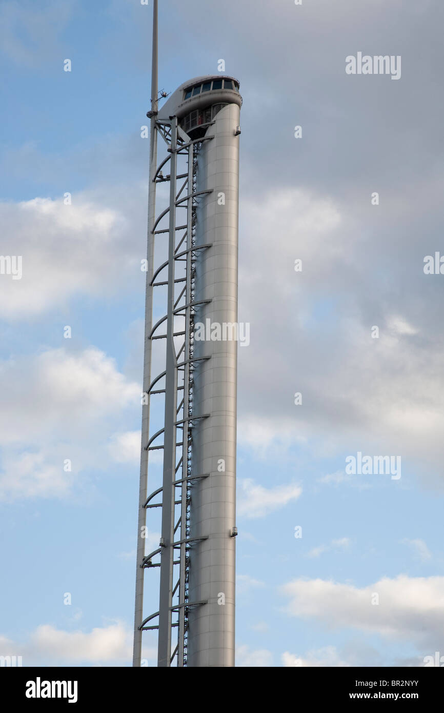 Observation Tower at the Glasgow Science Centre, Scotland Stock Photo ...