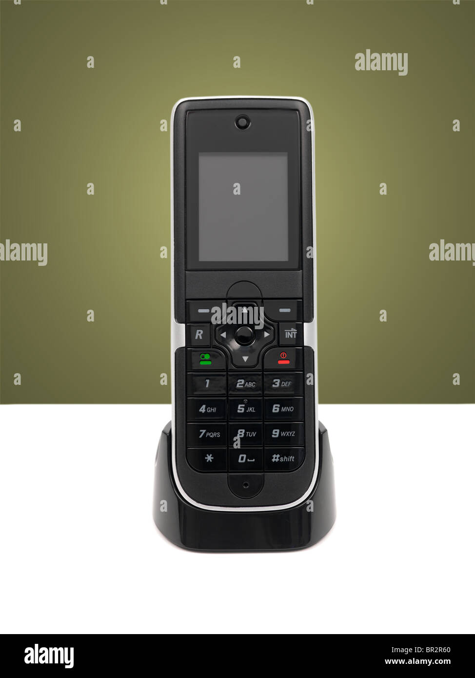 A cordless telephone Stock Photo - Alamy