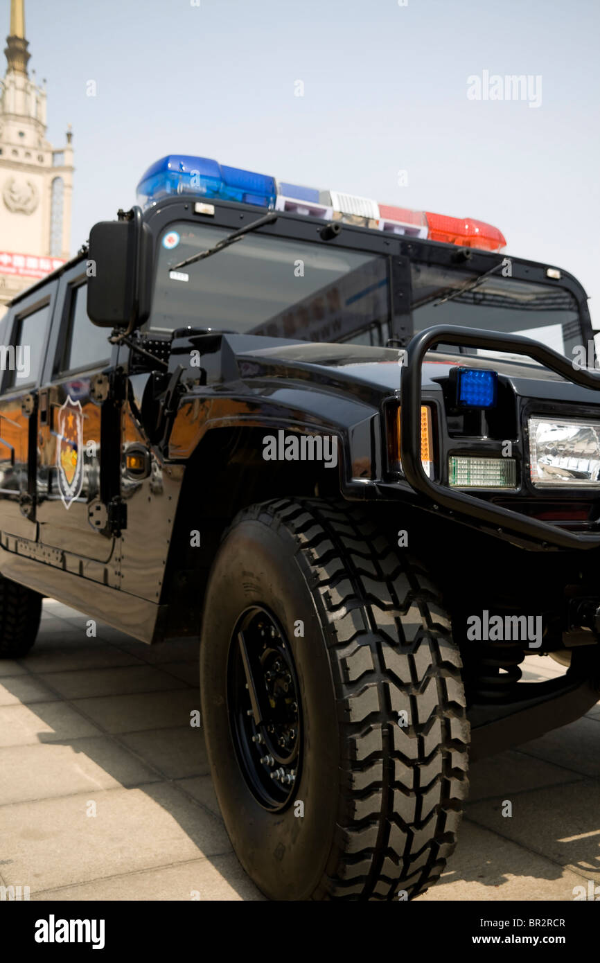 Chinese police car hi-res stock photography and images - Alamy
