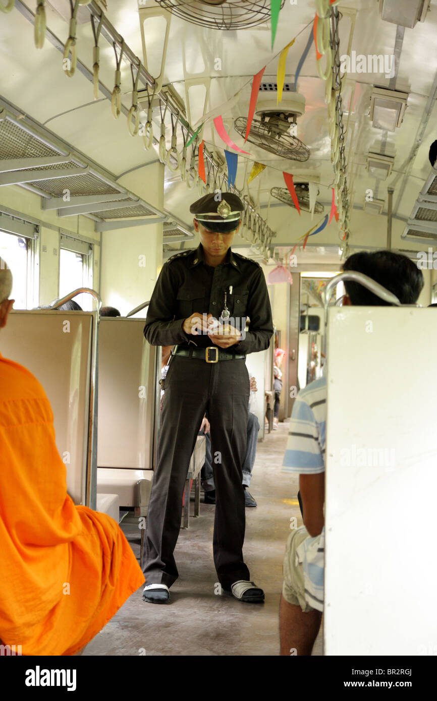 Train ticket officer hi-res stock photography and images - Alamy