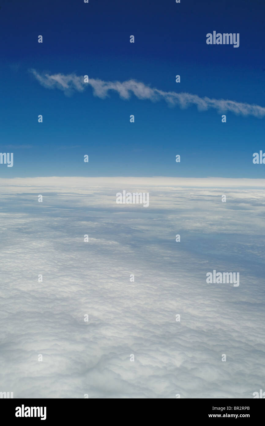 Clouds from above Stock Photo - Alamy