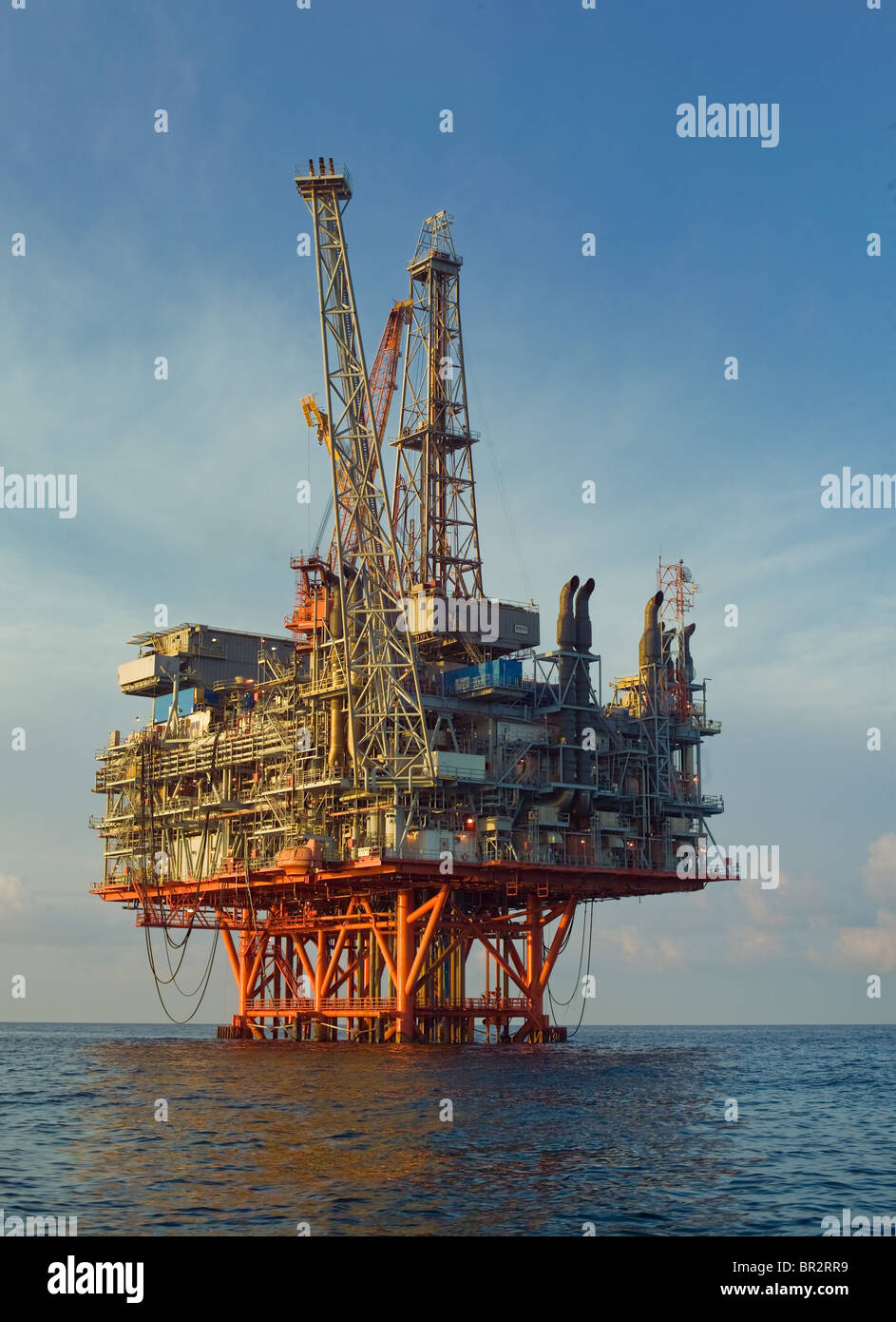 oil rig, Gulf of Mexico Stock Photo - Alamy