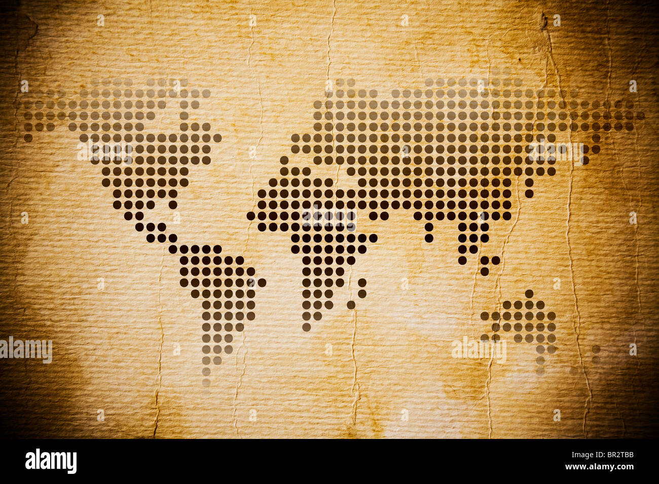 toned background with map Stock Photo - Alamy