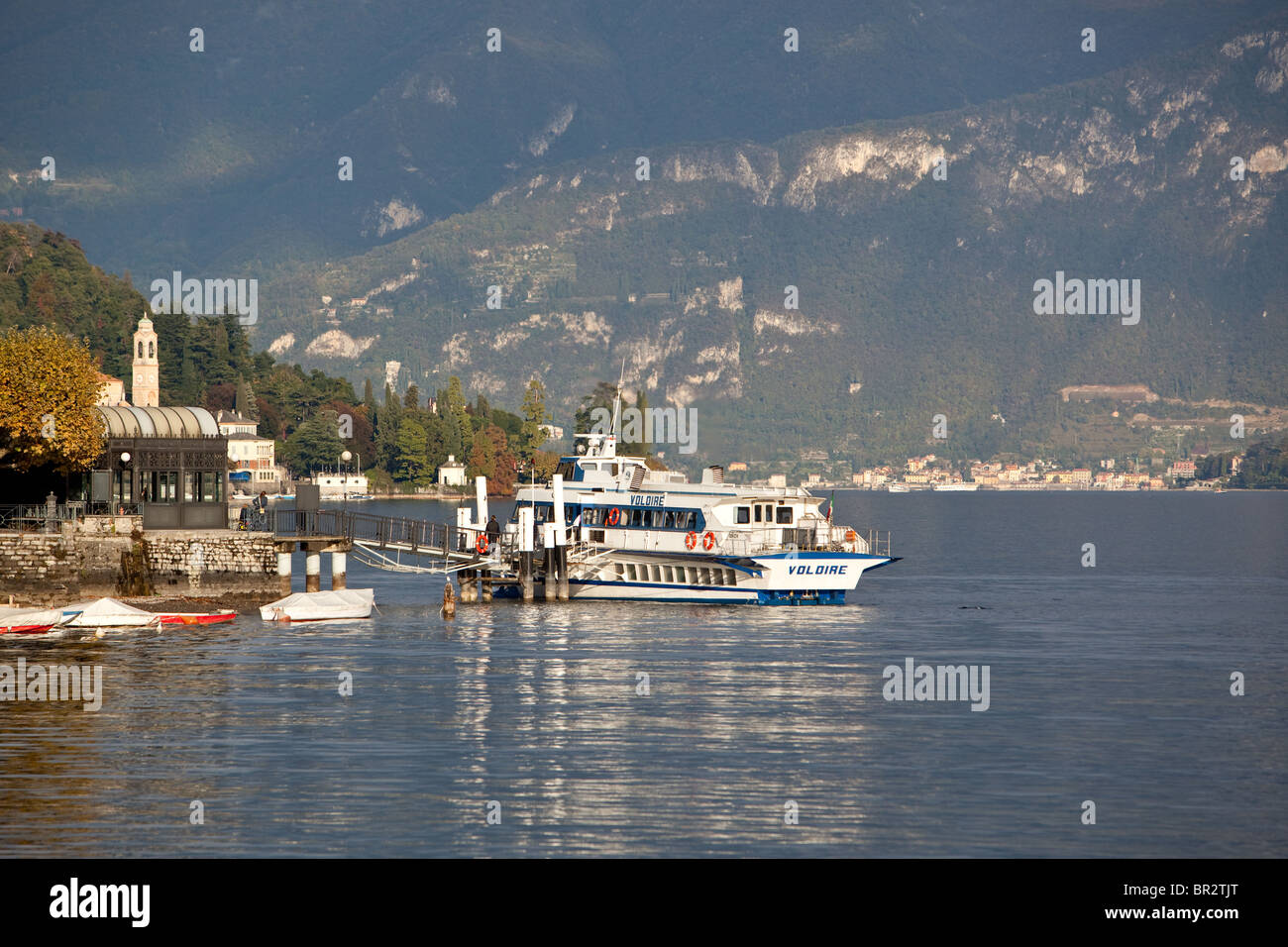 hydro-foil ferry on Lake Como Italy Stock Photo - Alamy