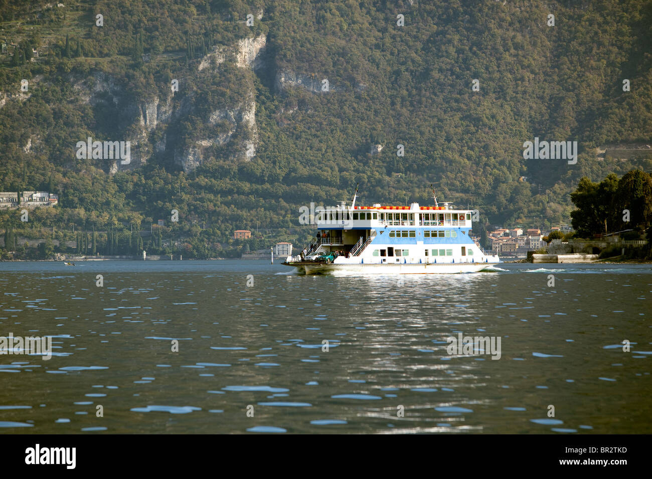 Car Ferry Crossing Lake Como High Resolution Stock Photography and ...