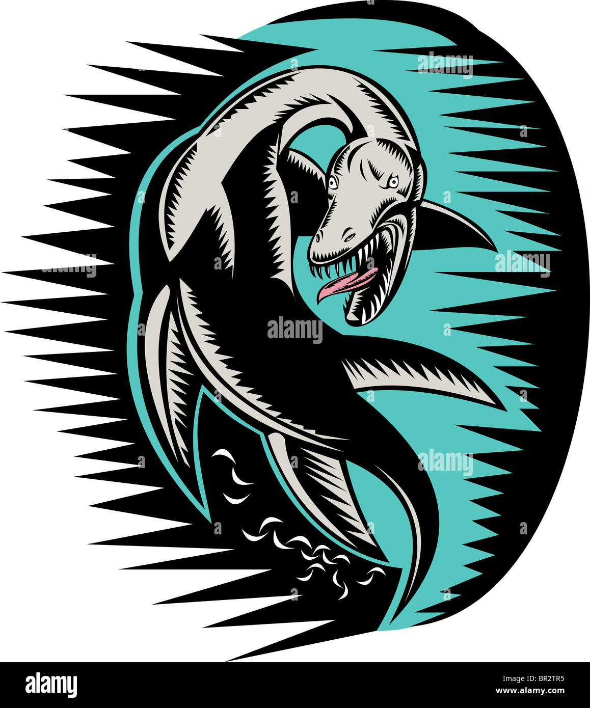 Artwork loch ness monster hi-res stock photography and images - Alamy