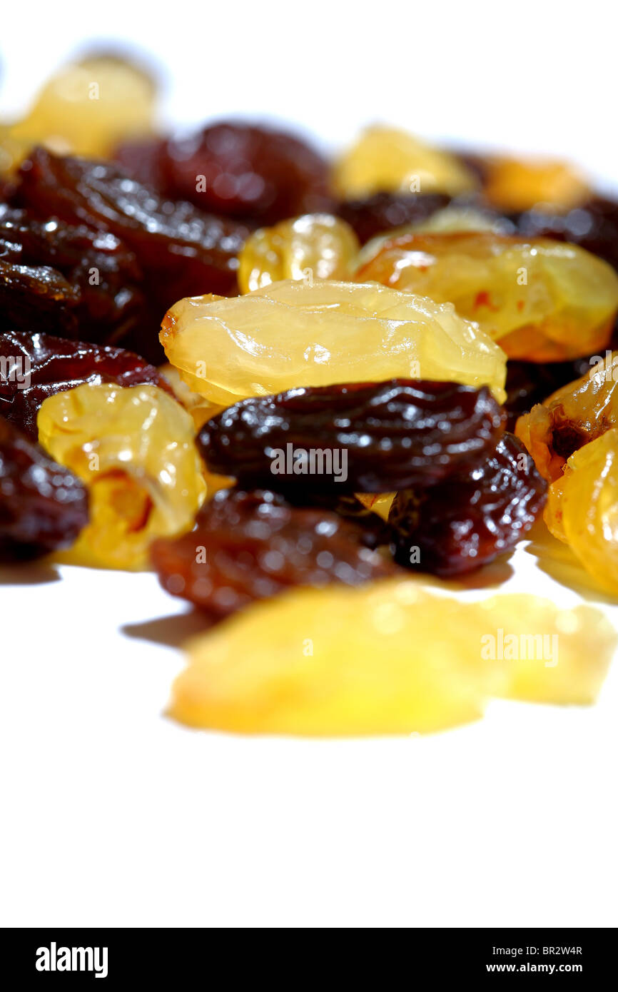 Sultanas And Raisins Stock Photo - Alamy