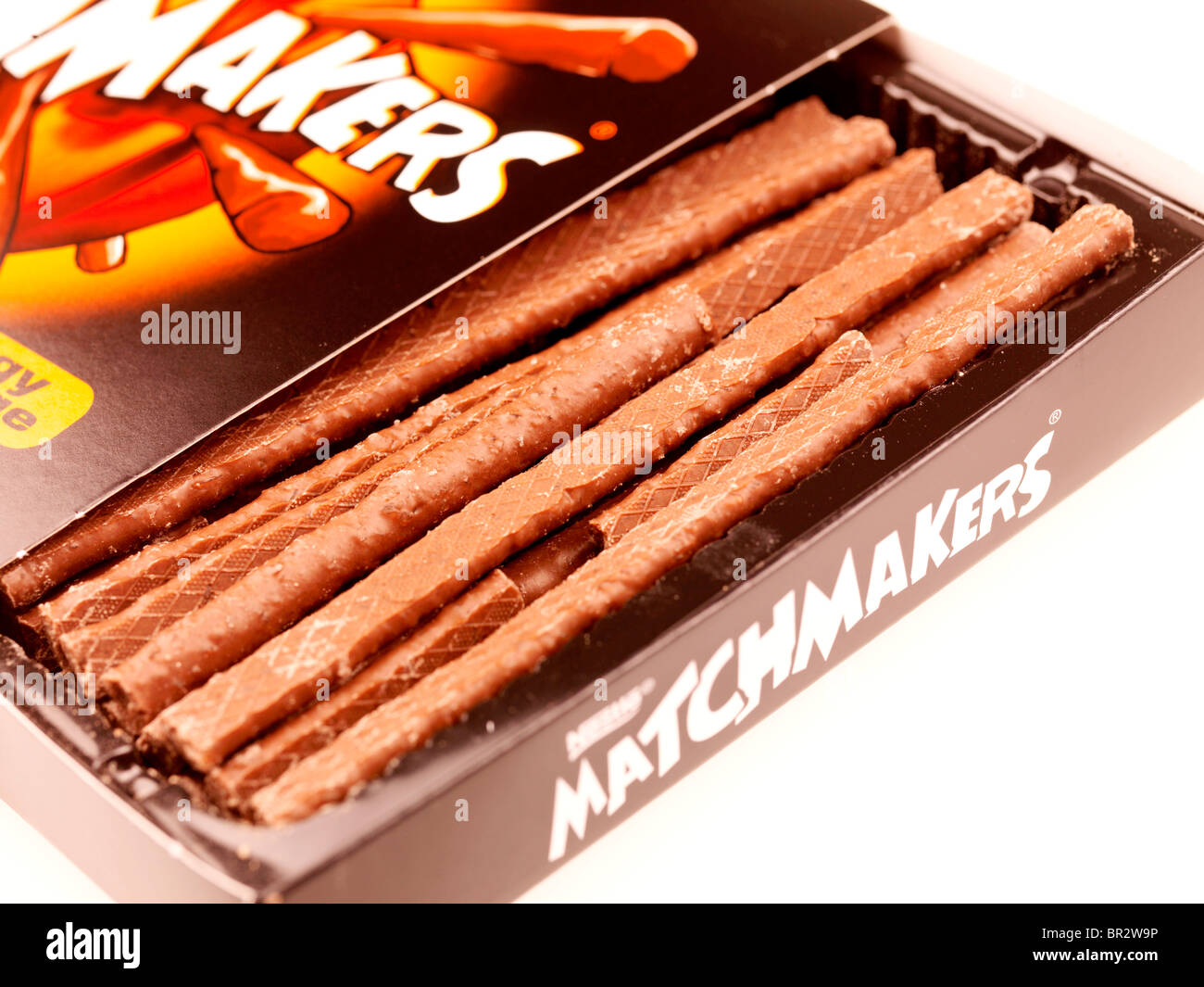 Orange Flavour Chocolates Stock Photo - Alamy