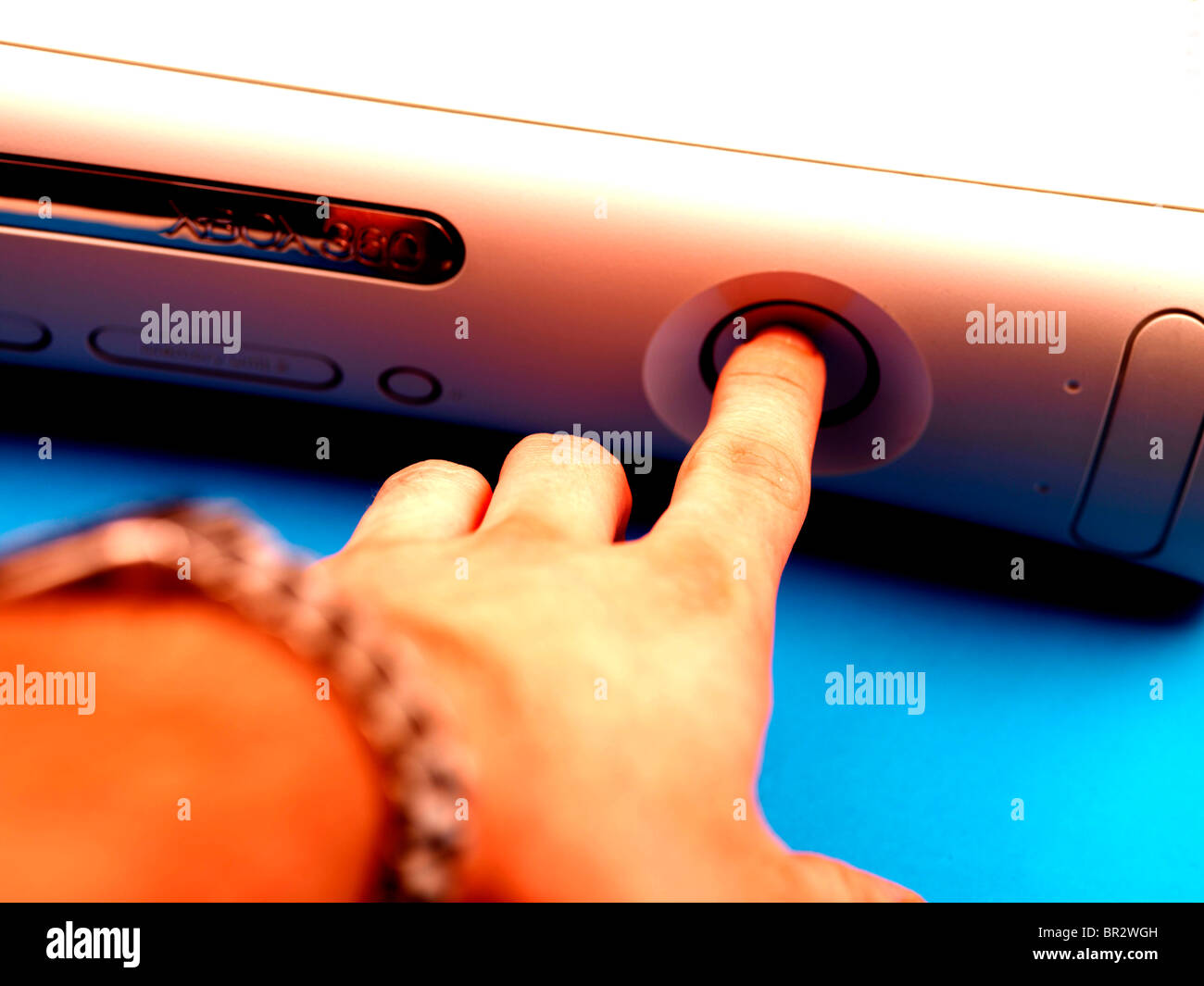 Games Console. Model Released Stock Photo - Alamy