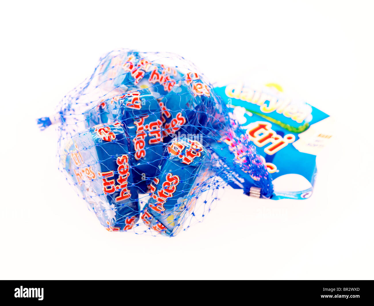 Food processed cheese dairy produce tri bites dairylea hi-res stock ...