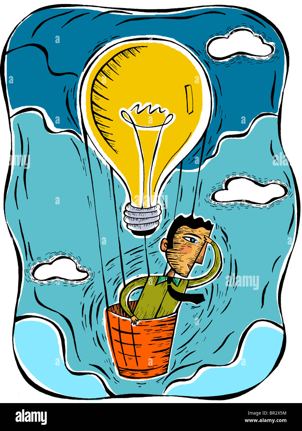 Balloon riding hi-res stock photography and images - Alamy