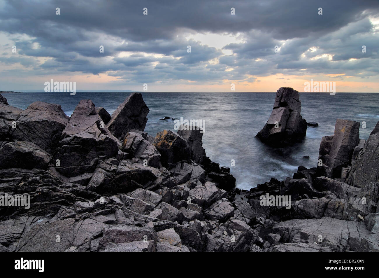 rocks in the Black Sea coast Stock Photo - Alamy