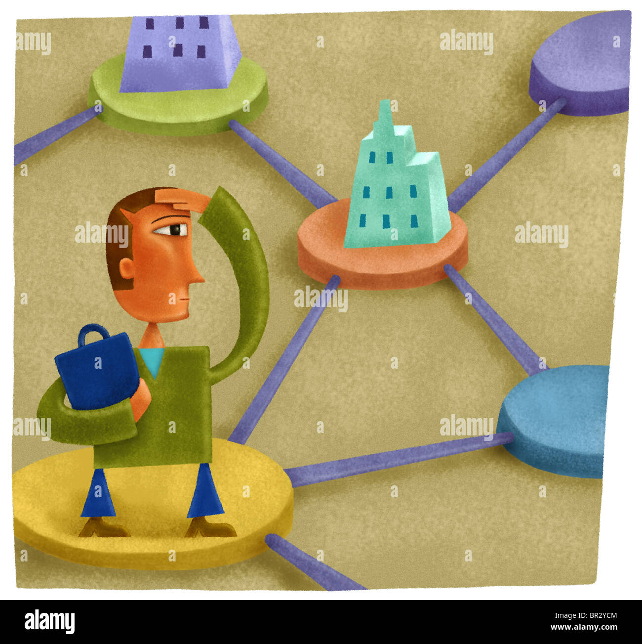 Standing on a platform hi-res stock photography and images - Alamy