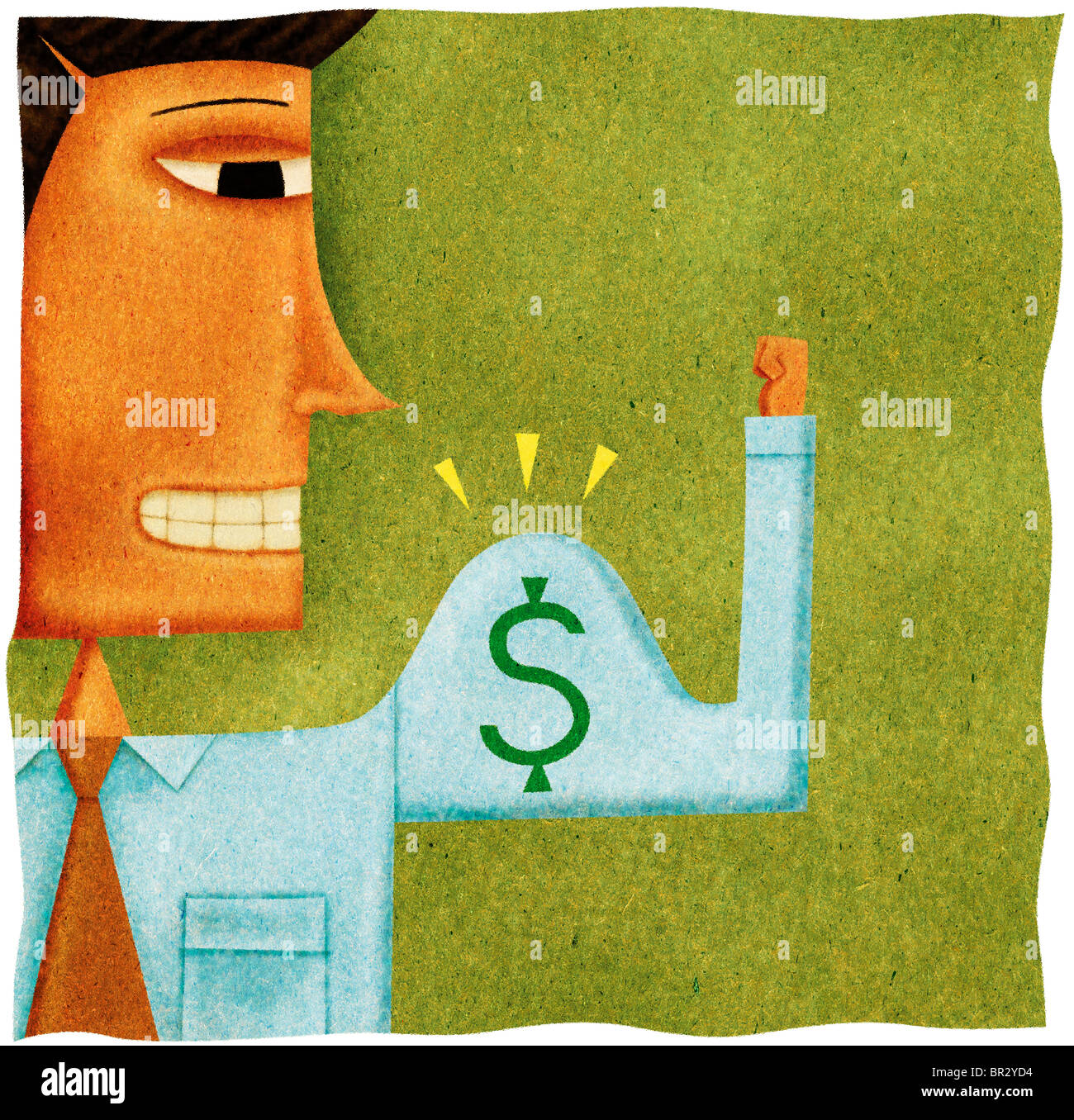 Arm muscle dollar hi-res stock photography and images - Alamy