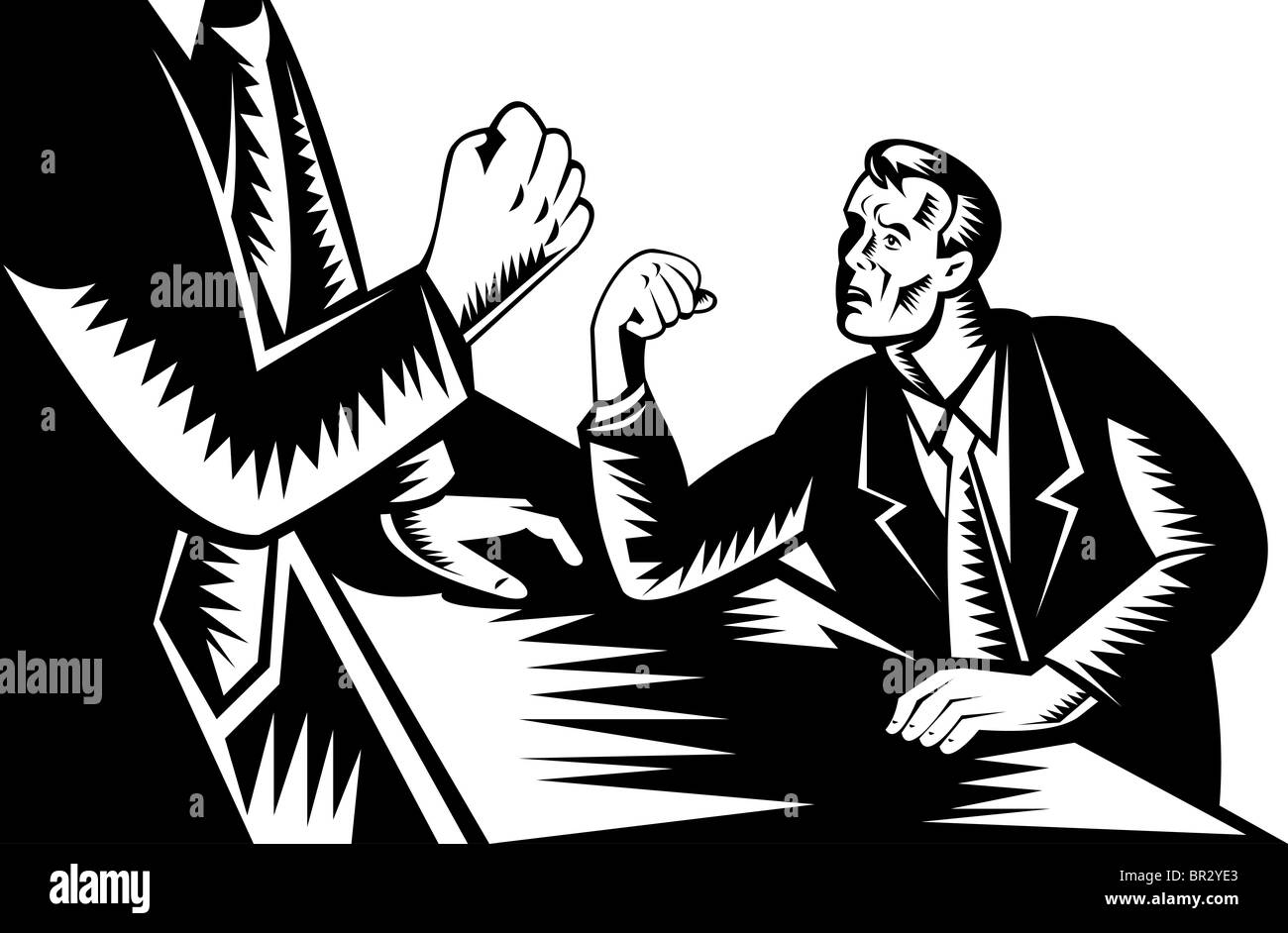 Arm looking Black and White Stock Photos & Images - Alamy