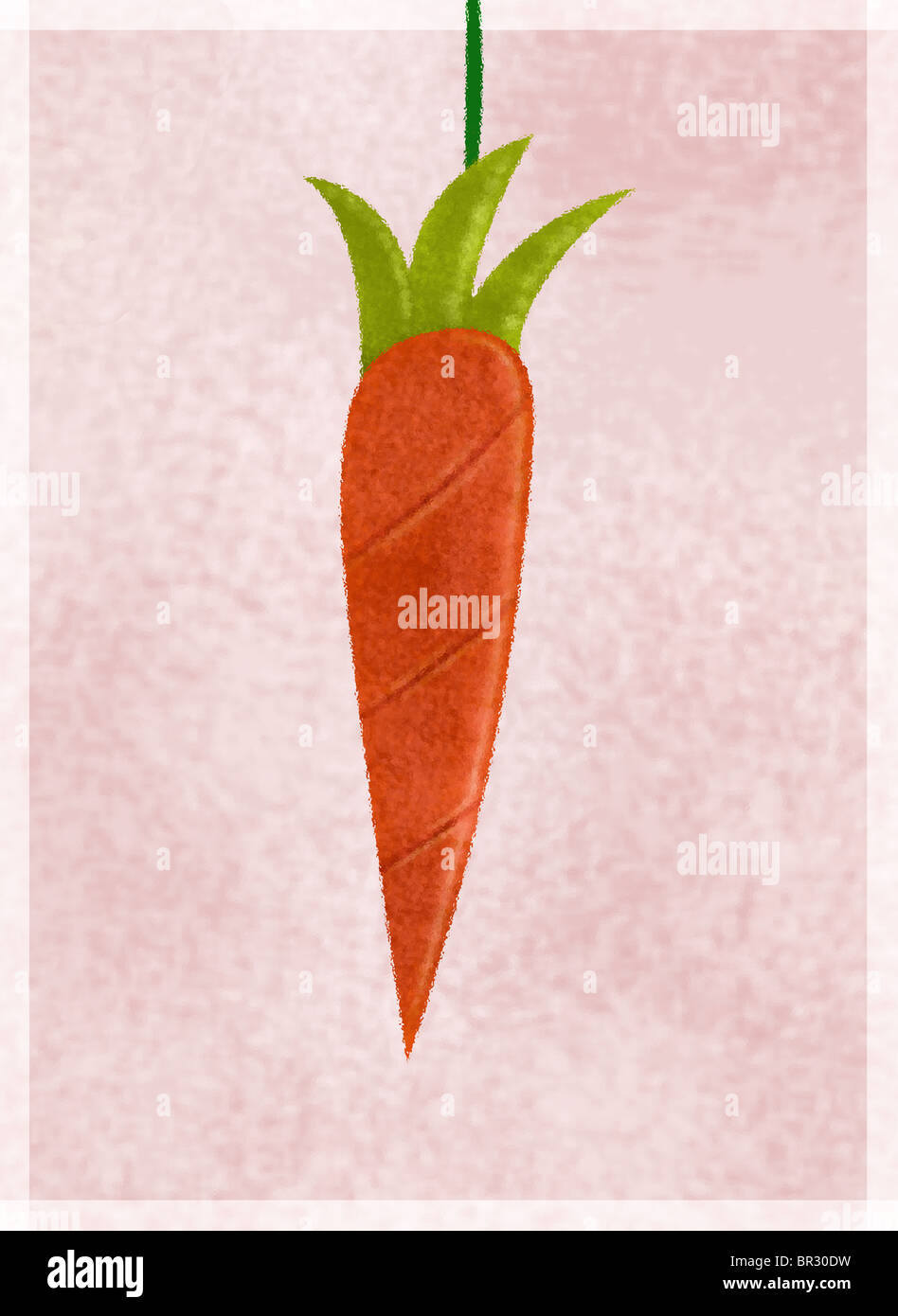 A dangled carrot Stock Photo - Alamy