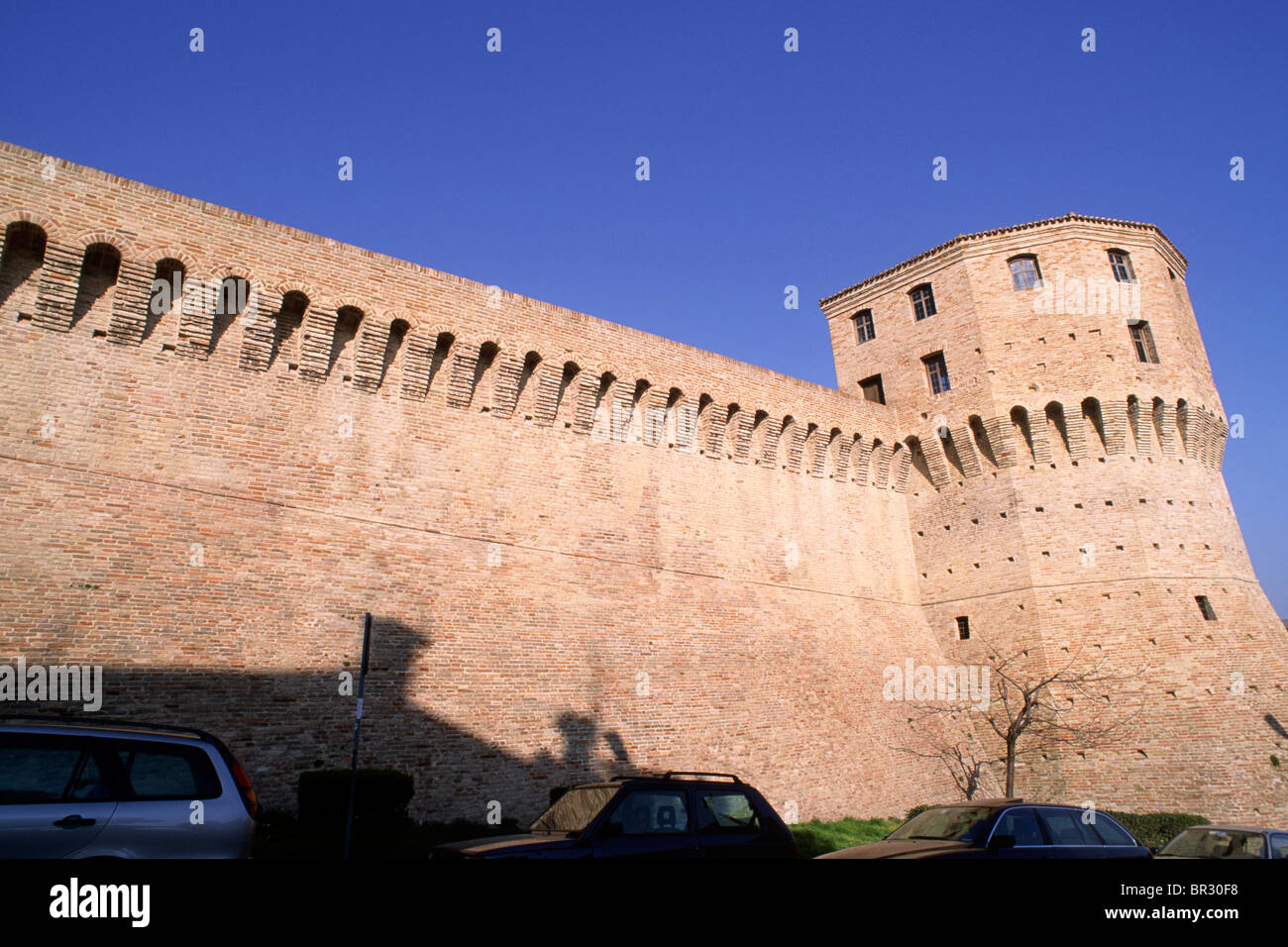 italy, le marche, jesi, city walls Stock Photo - Alamy