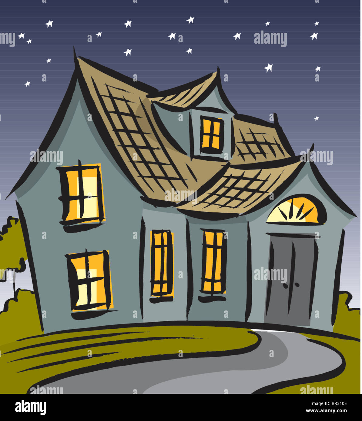 Easy Sunset Drawings In Pencil