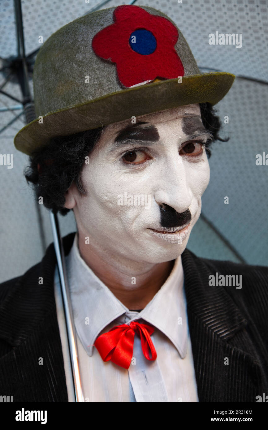 Charlie chaplin bowler hat hi-res stock photography and images - Alamy