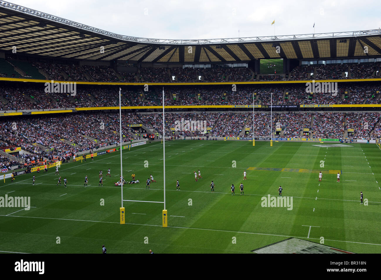 Rugby stadium ground stands gv fan hi-res stock photography and images ...