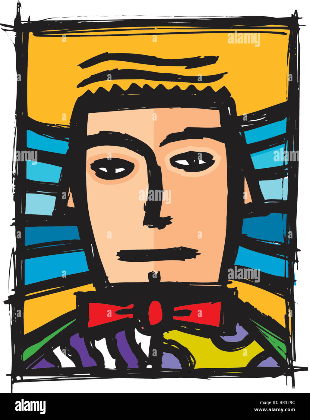 Man wearing a tie hi-res stock photography and images - Alamy