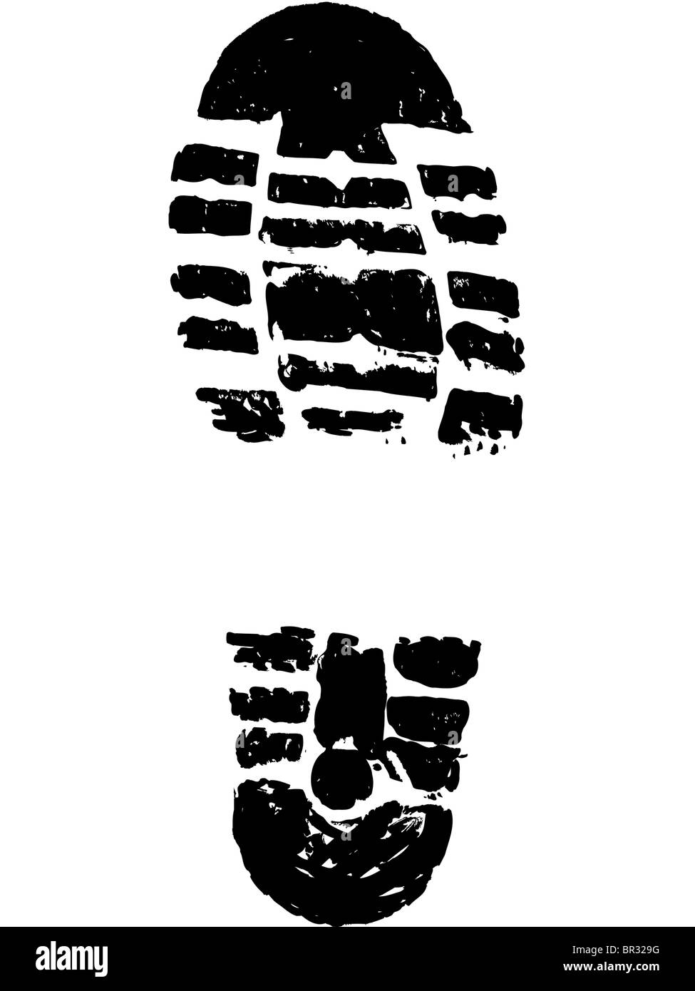 Bootprint Black and White Stock Photos & Images - Alamy