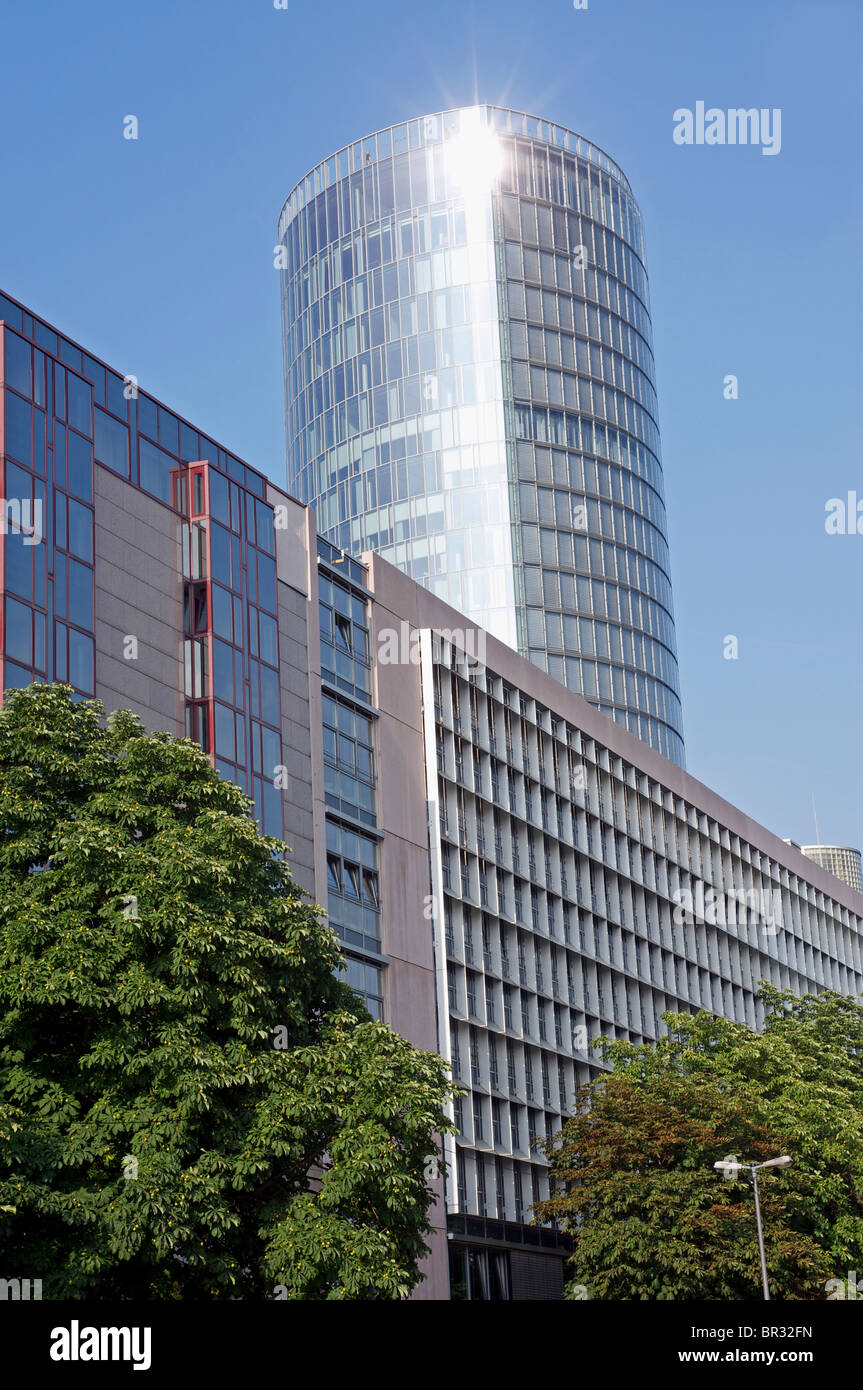 Cologne Triangle high rise building and offices of the European ...