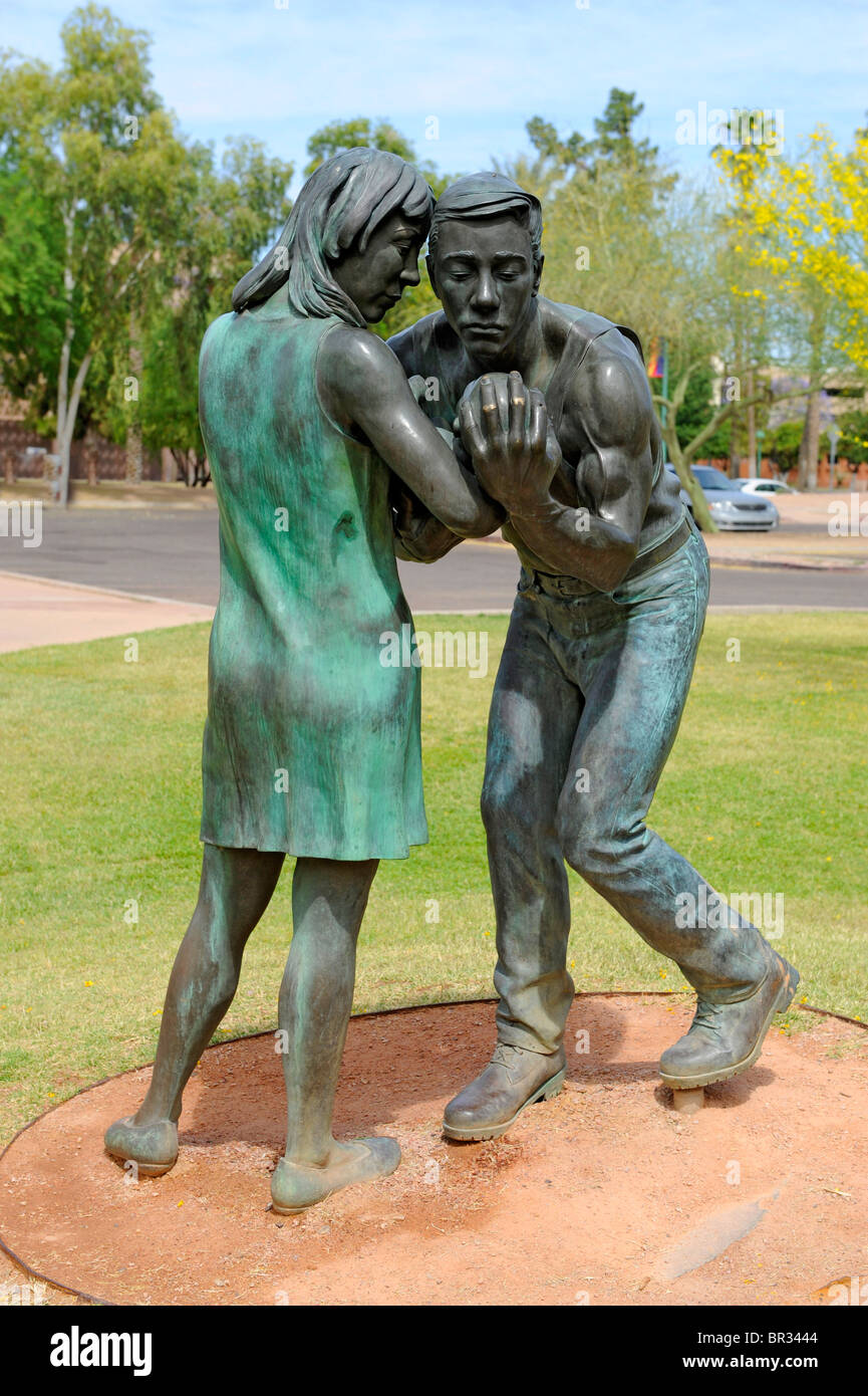 Arizona Workers Memorial Phoenix Stock Photo - Alamy